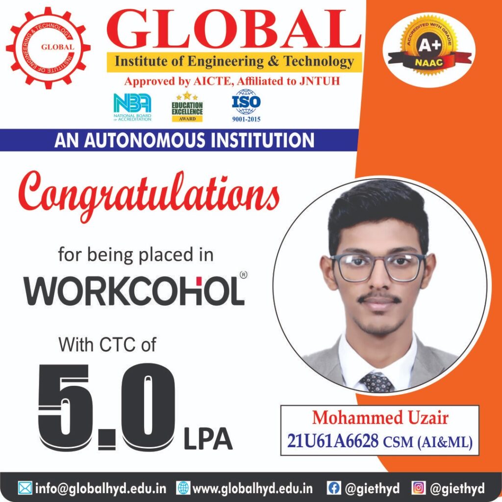 Placement & Training Cell – Global Education Institute of Engg